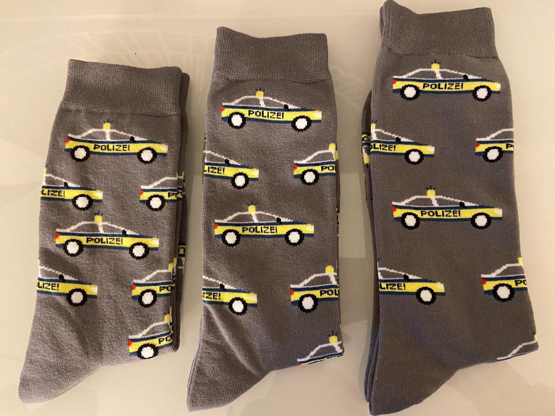 Socks "police New Model" Medium Grey, Maruschko Socks, Women's and Men ...