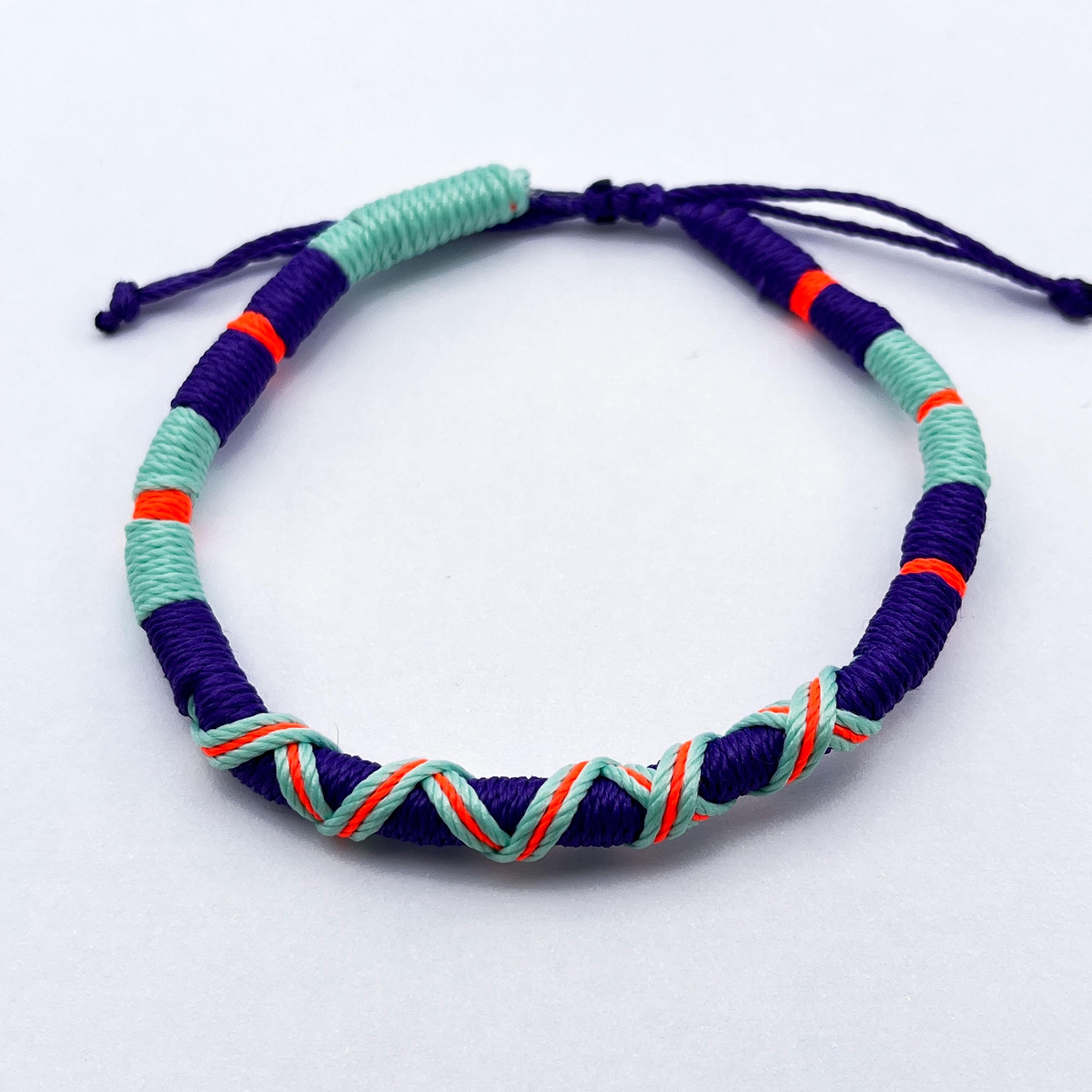 Braided Rope Bracelet Set of 4: Custom Fit Boho Friendship Jewelry - Etsy