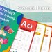 Fun ABC Tracing Worksheets for Kids Vibrant ABC Handwriting Practice ...