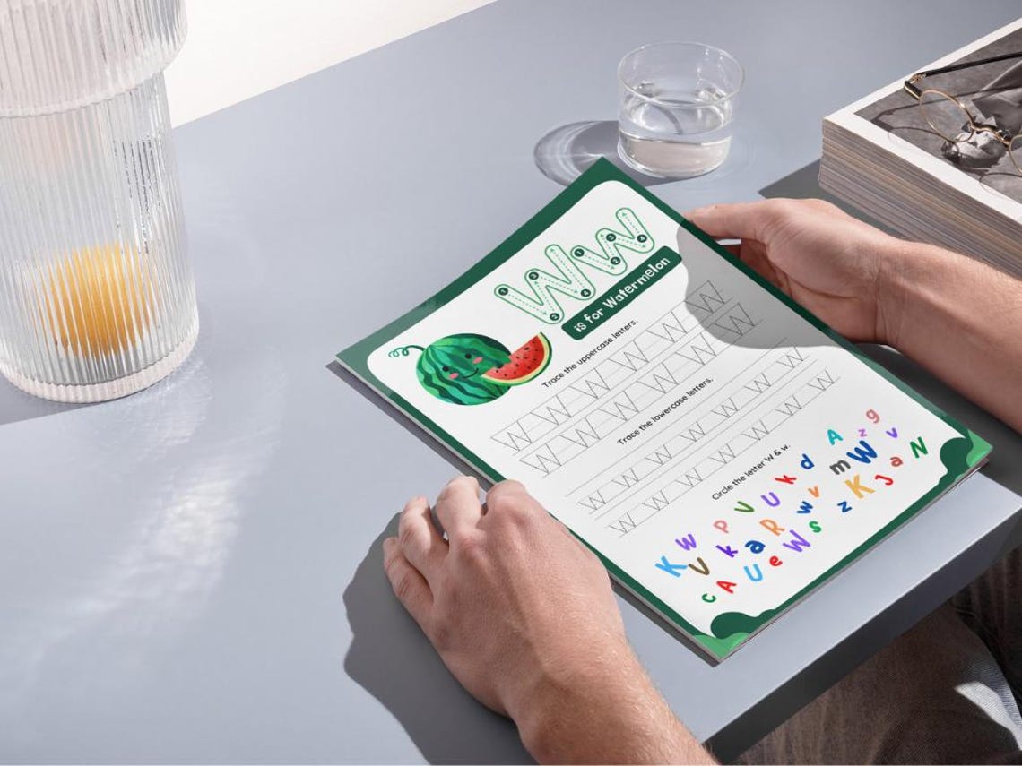 Fun ABC Tracing Worksheets for Kids Vibrant ABC Handwriting Practice ...