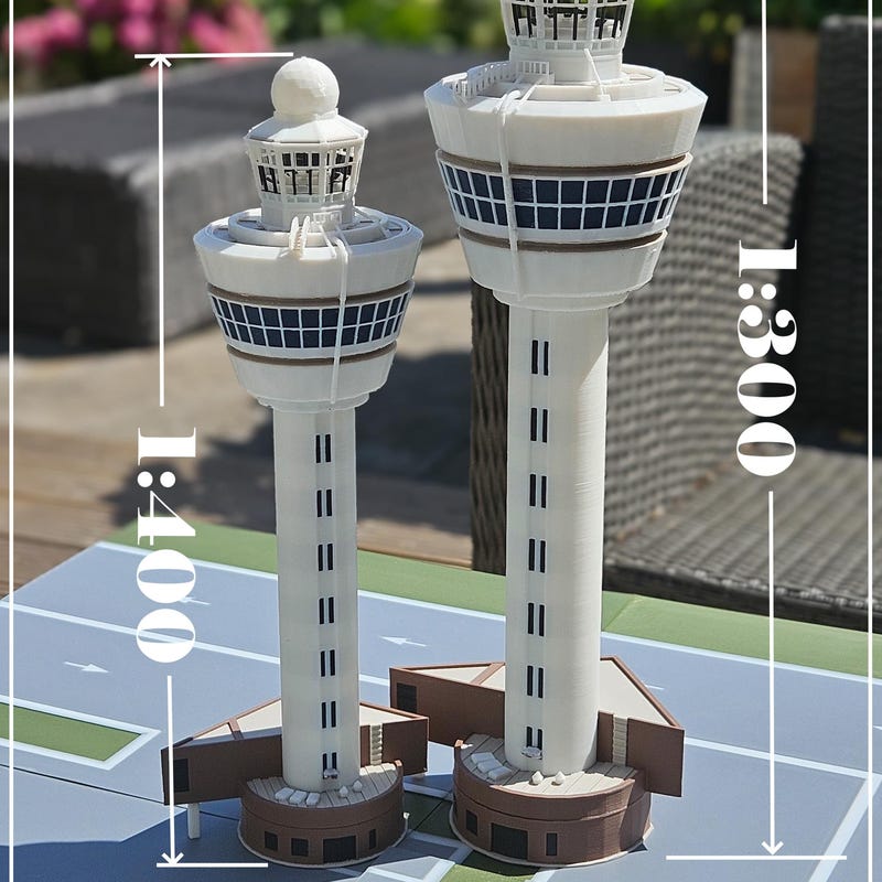 Model Airport Atc Tower - Etsy