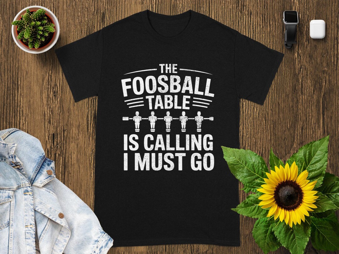 Foosball Shirt Table Soccer Tee Foosball Player Gift Game Room Shirt ...