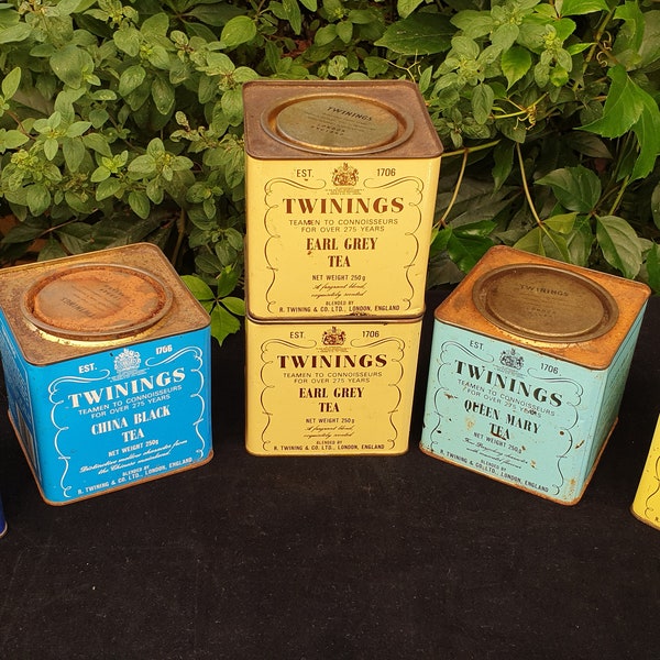 Tea Tins - Etsy