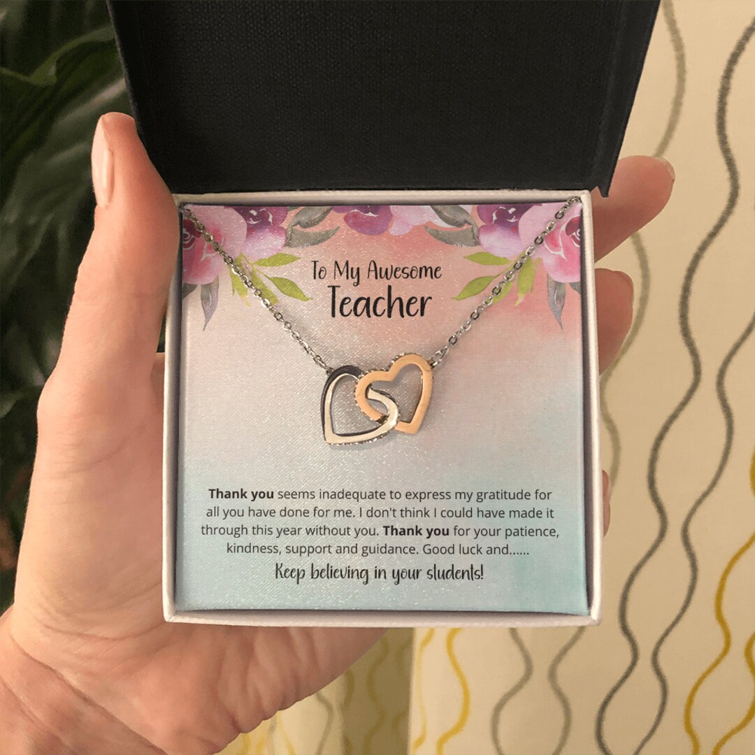 Teacher Gift End of the School Year Gift to the Best - Etsy