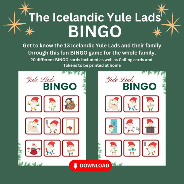 Yule Party Games - Etsy