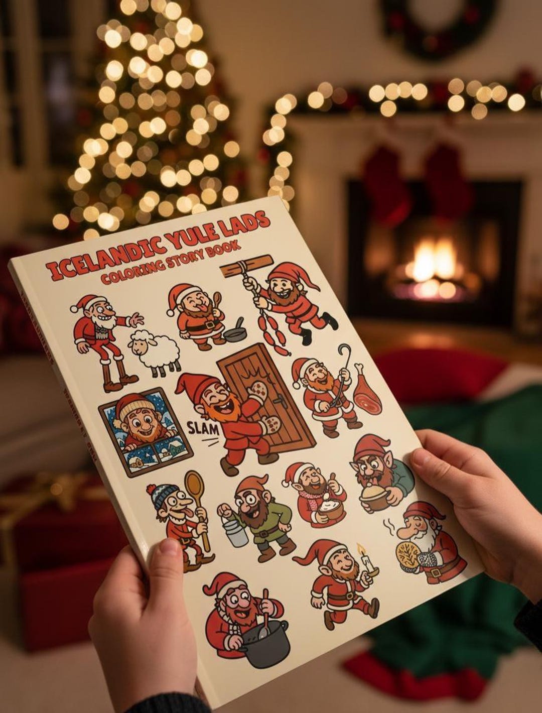 Coloring Books Printable Icelandic Yule Lads : Christmas Stories ...
