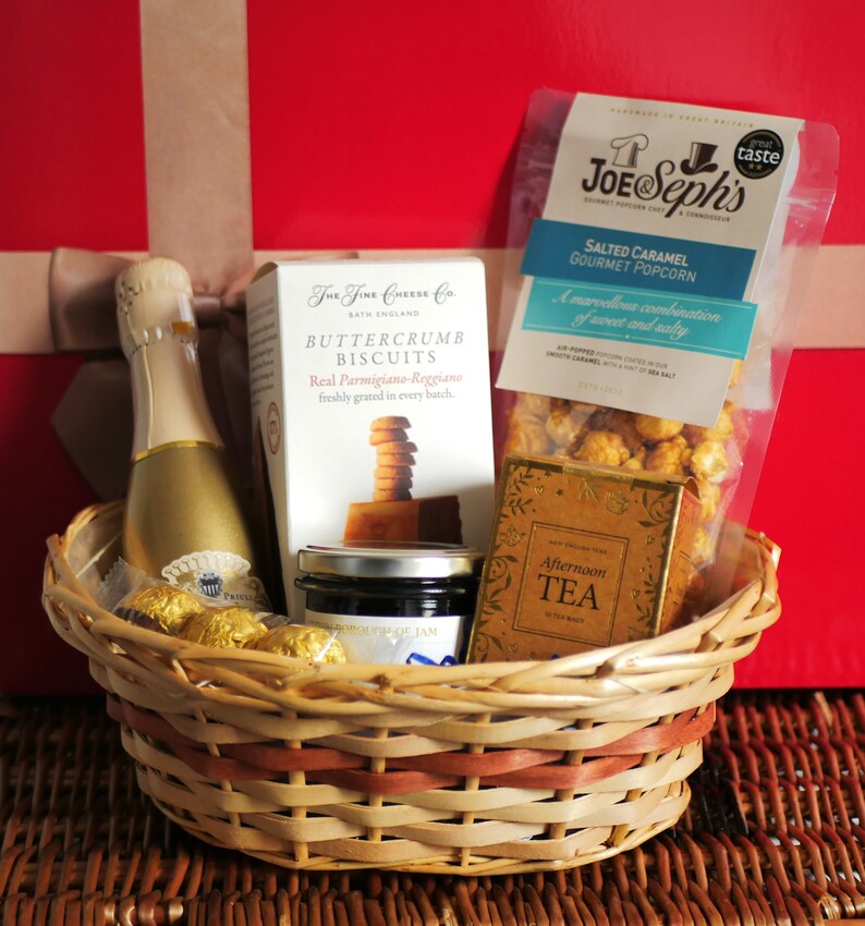 28CM Empty Hamper Basket DIY Gift Kit Make Your Own Personalised Hamper ...