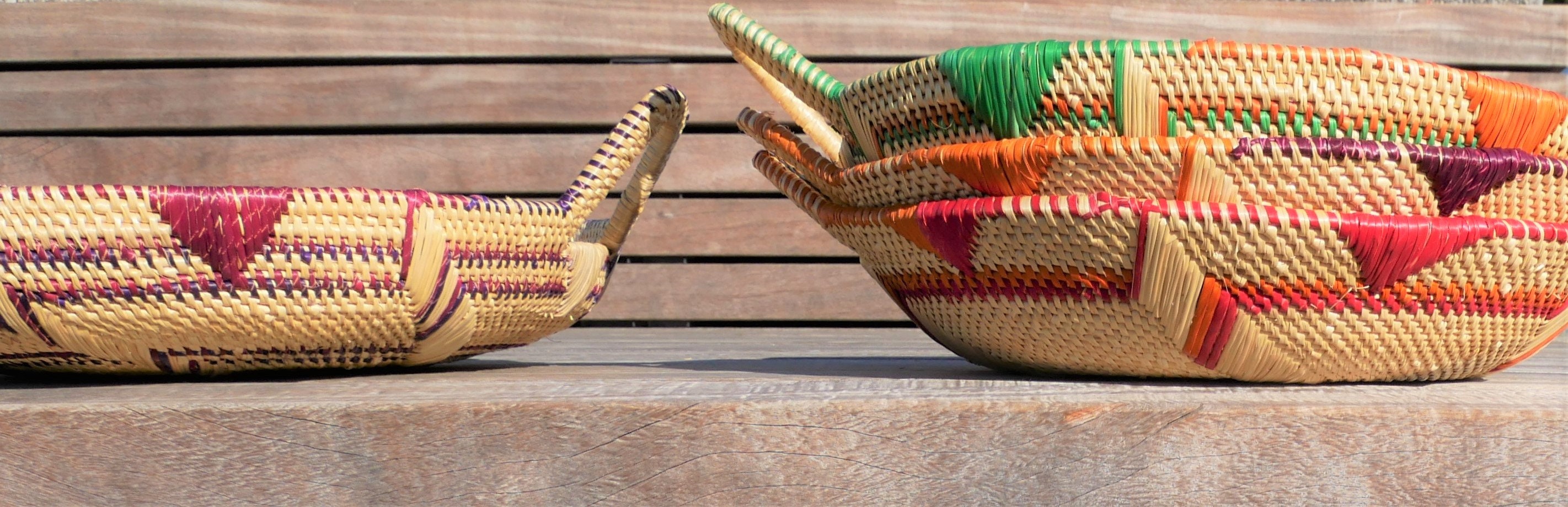 Handwoven Large Round Woven Soe Tray Handmade Bolga Wall Basket - Etsy