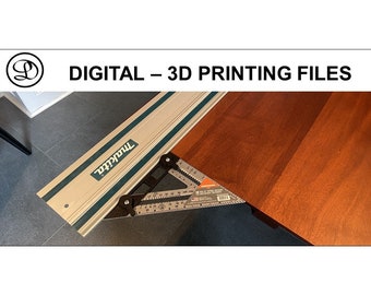 Milwaukee/makita/festool Guide Rail Square Attachment - 3D Printed ...