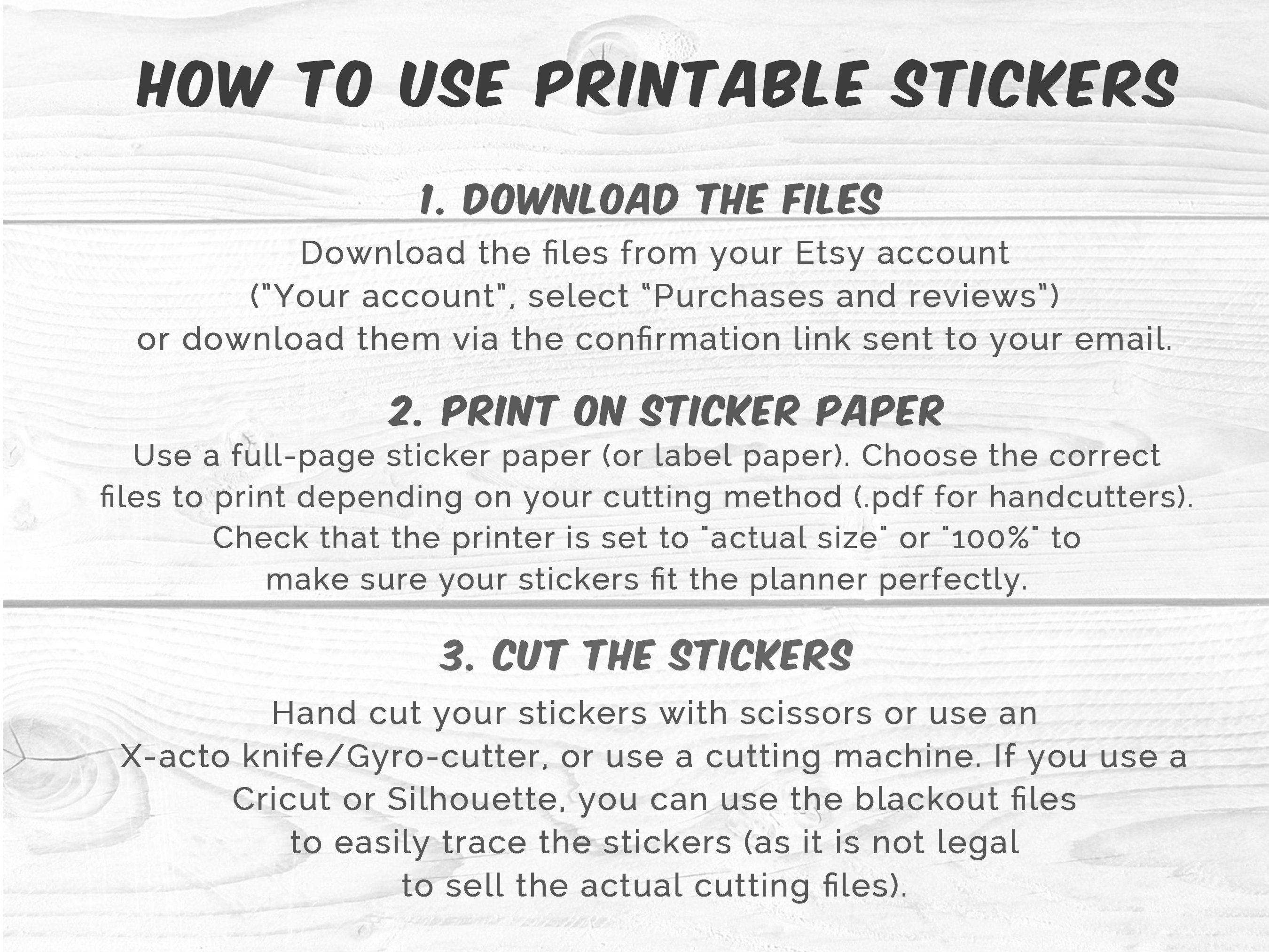 Neutral Sidebar Minimalist Printable Stickers Gray Sidebar Fullbox to ...