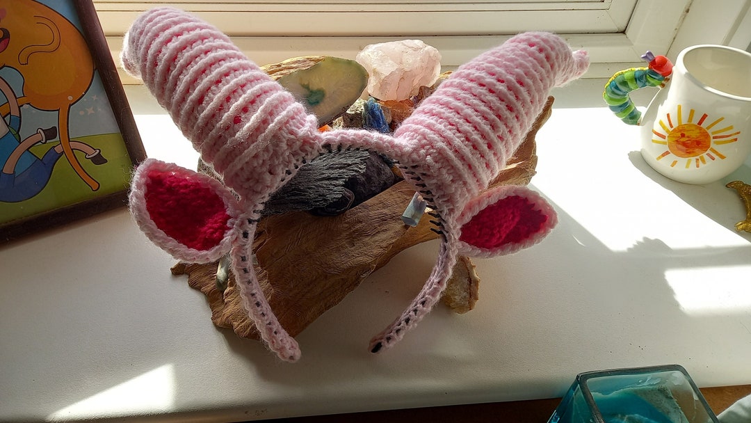 Crochet Baphomet Devil Horns Pdf Pattern - Etsy