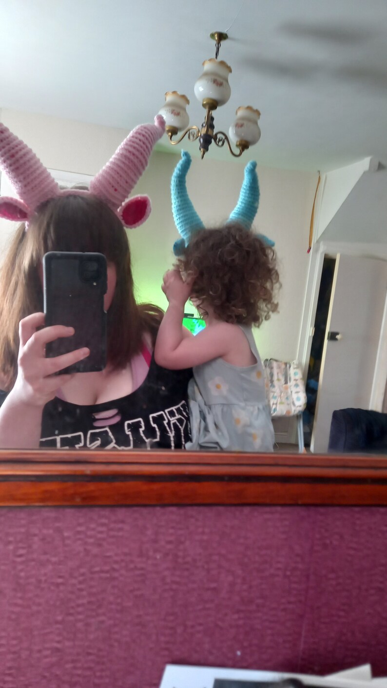 Crochet Baphomet Devil Horns Pdf Pattern - Etsy