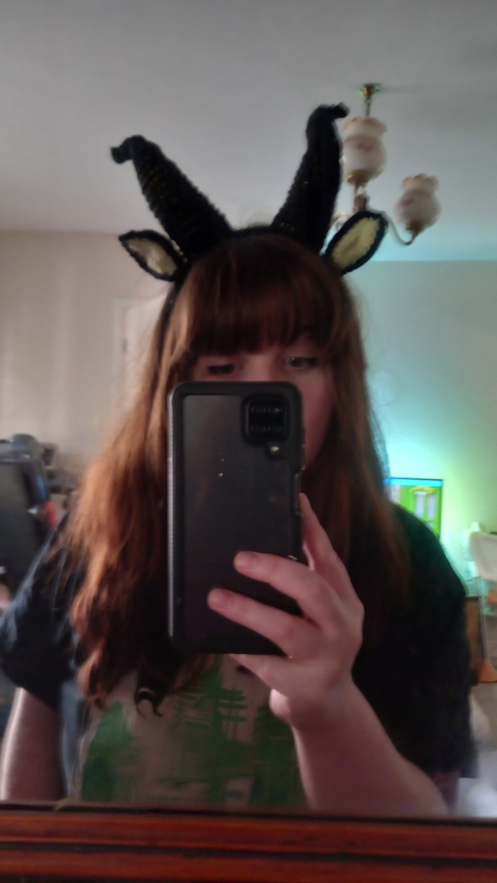 Crochet Baphomet Devil Horns Pdf Pattern - Etsy