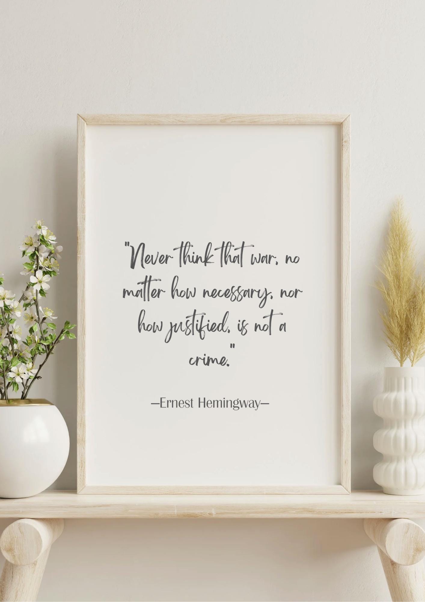 Ernest Hemingway Quote Digital Download - Etsy