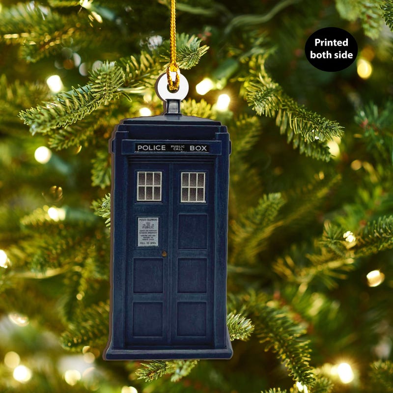 Doctor Who Ornament - Etsy