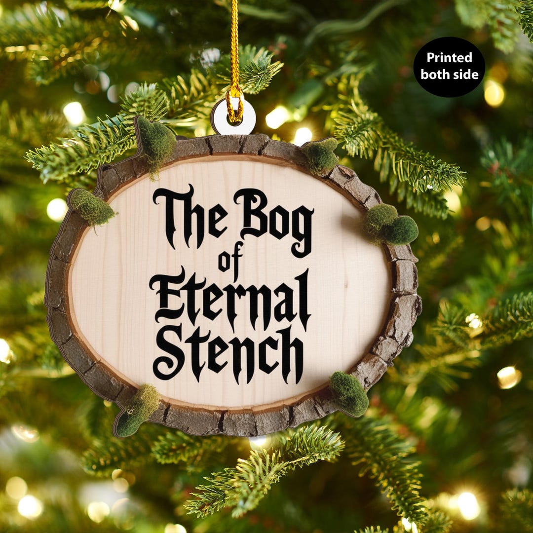 Bog of Eternal Stench Wood Ornament, Christmas Tree Decor Wood Ornament ...