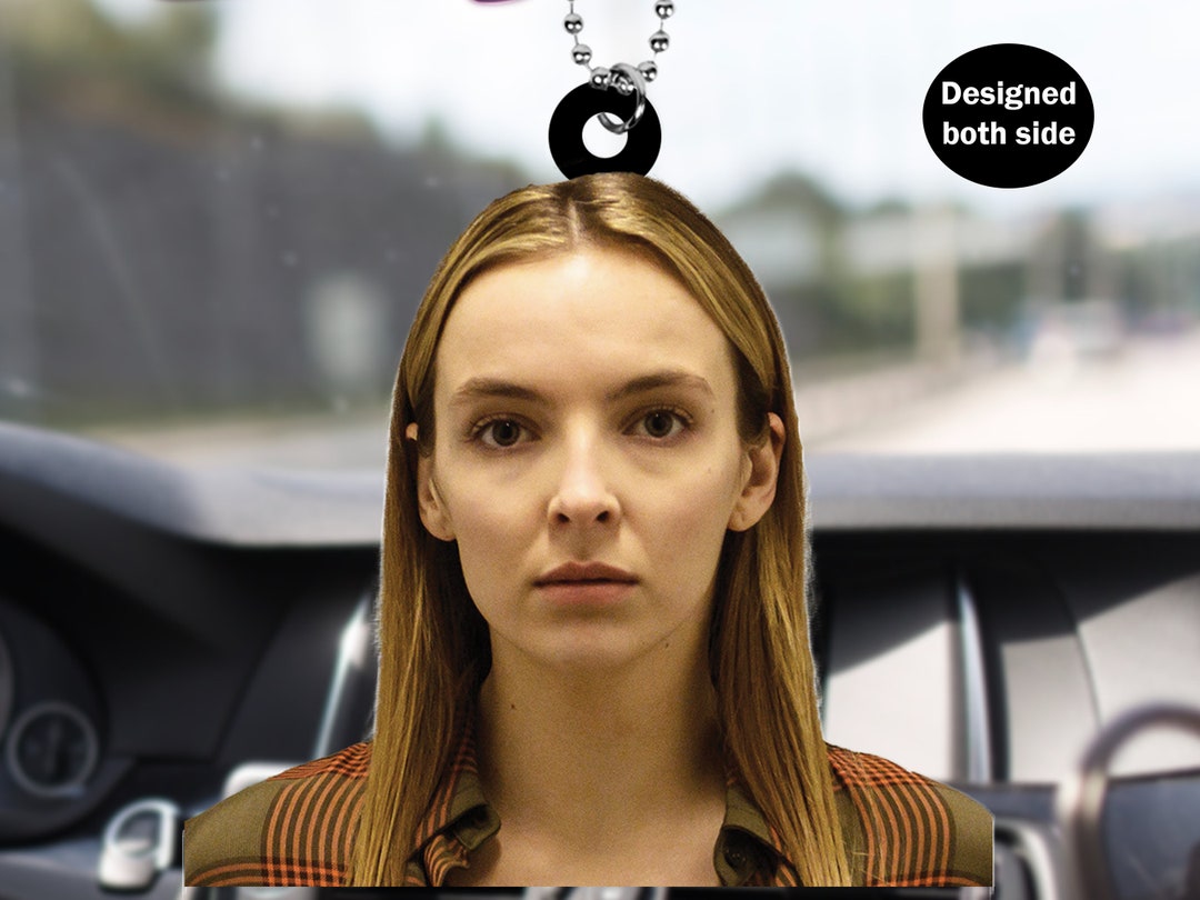 Jodie Comer Car Rear View Mirror Ornament, Jodie Comer Car Hanging ...