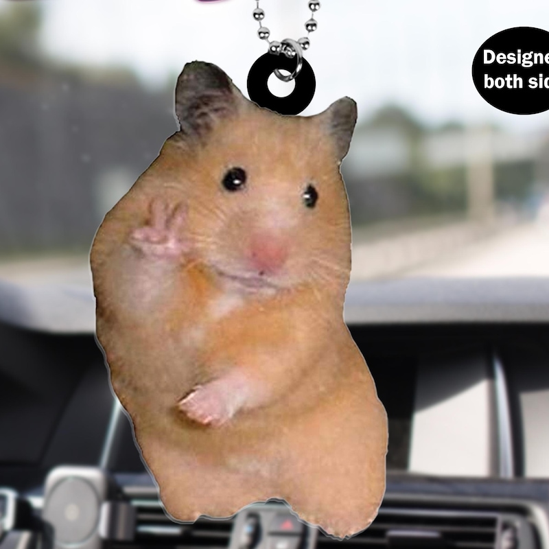 Hamster Peace Sign - Etsy