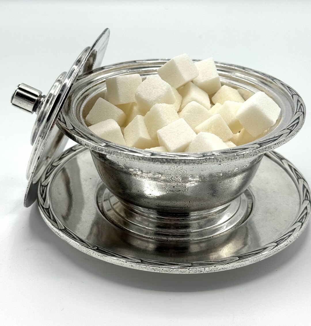 St. Moritz Hotel Silverplate Bowl With Lid & Underplate - NYC ...