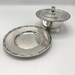 St. Moritz Hotel Silverplate Bowl With Lid & Underplate - NYC ...