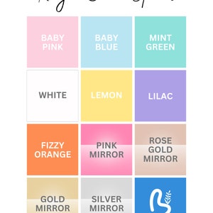 Children's Acrylic Name Sign With Flower Details, Multilayer Bedroom ...