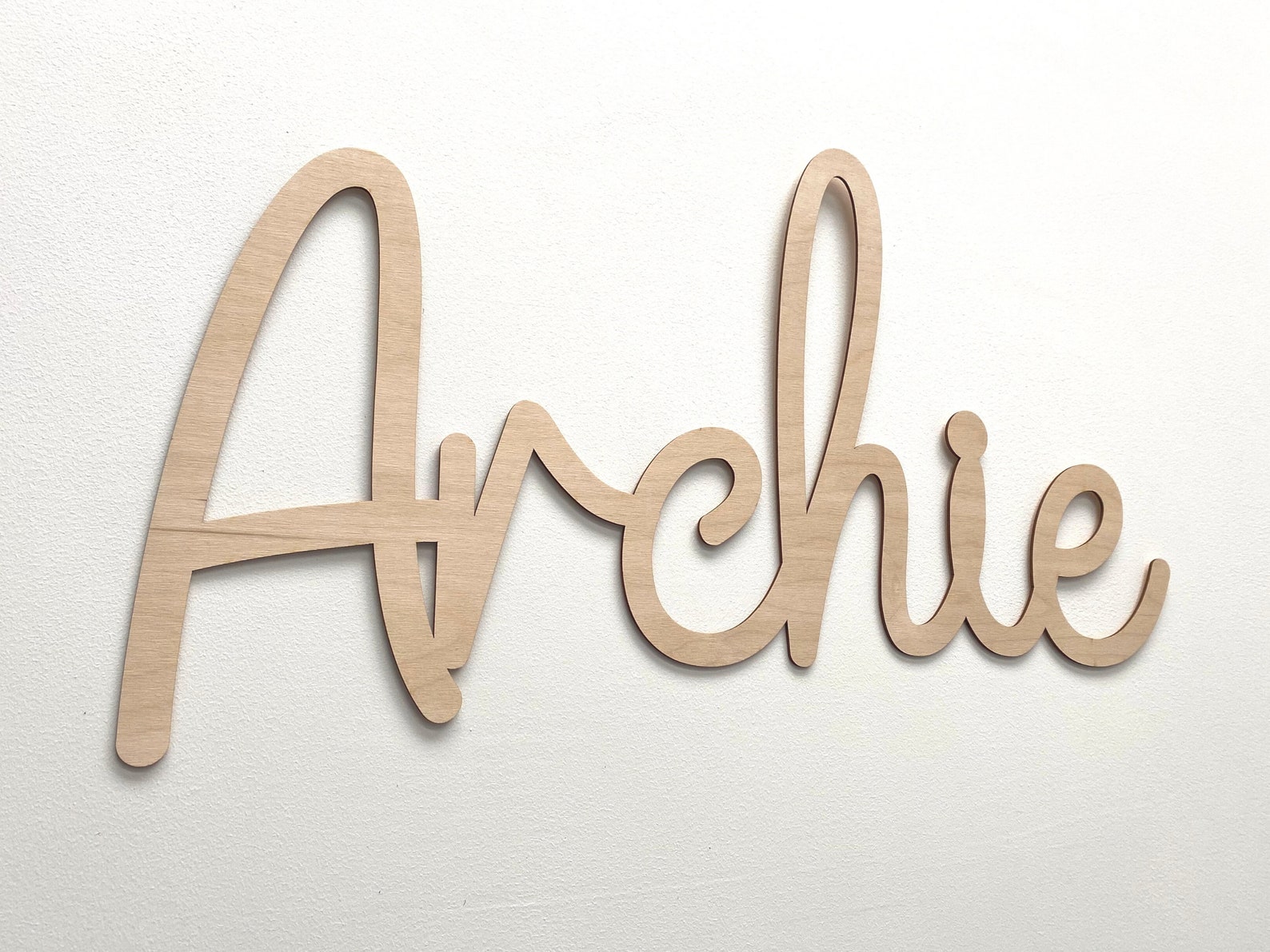 Personalised Wooden Name Sign Wall Lettering Custom - Etsy