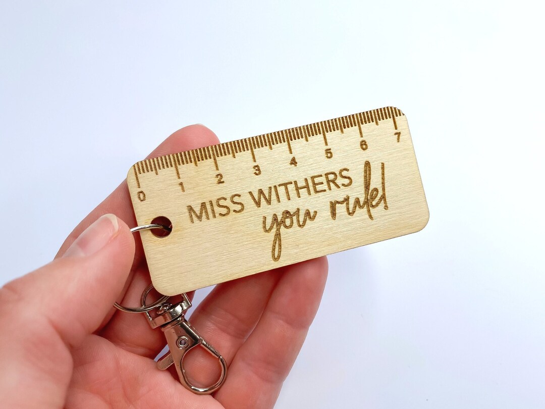 Personalised "you Rule!" Teacher Keyring - Gift Ideas for Teachers ...