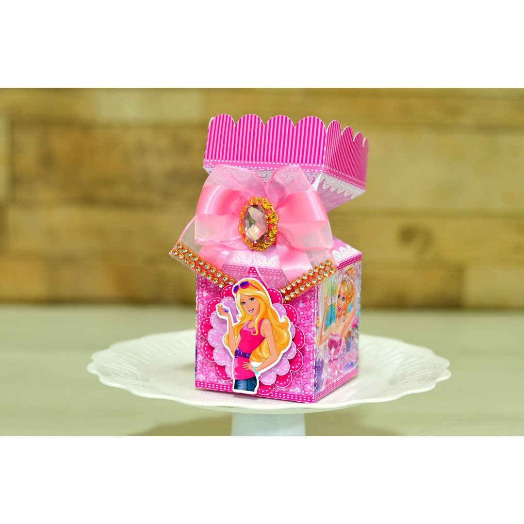 Barbie Party Theme Birthday Half Cracker Box PDF Print at Home - Etsy