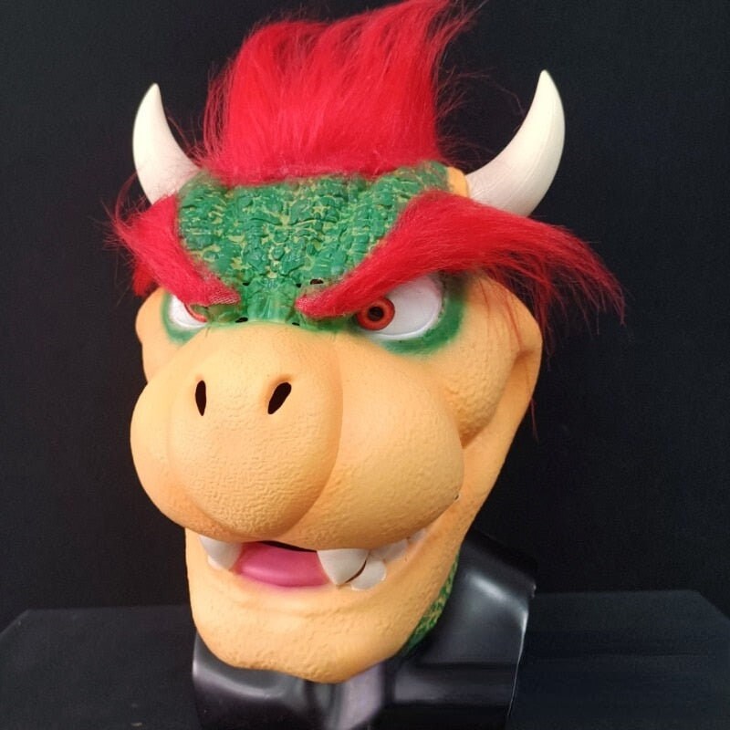 Bowser Mask and Glove Halloween Costume - Etsy