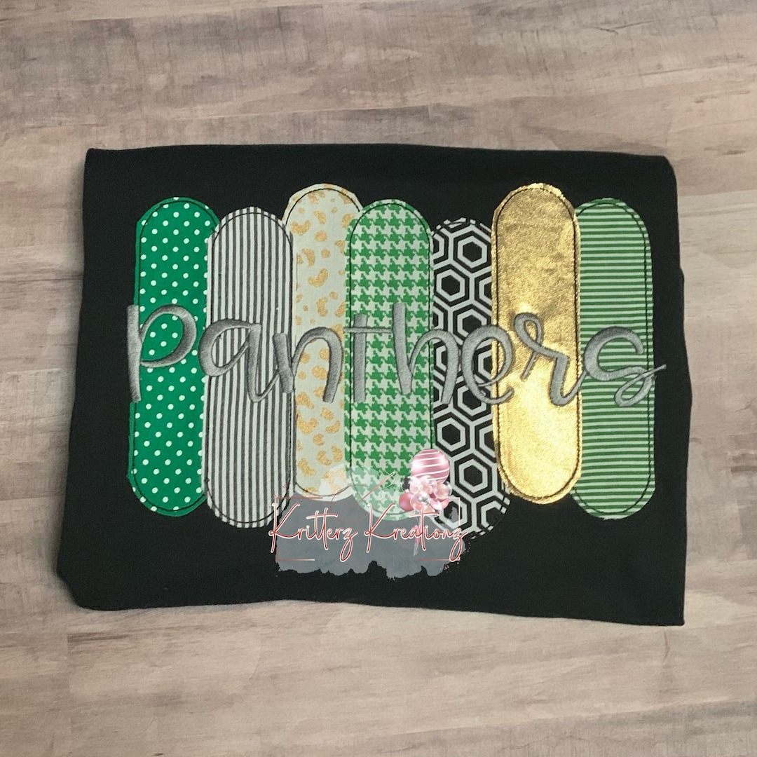 Spirit Banner Applique Embroidery Design. 7 Stripes. Spirit Banner ...