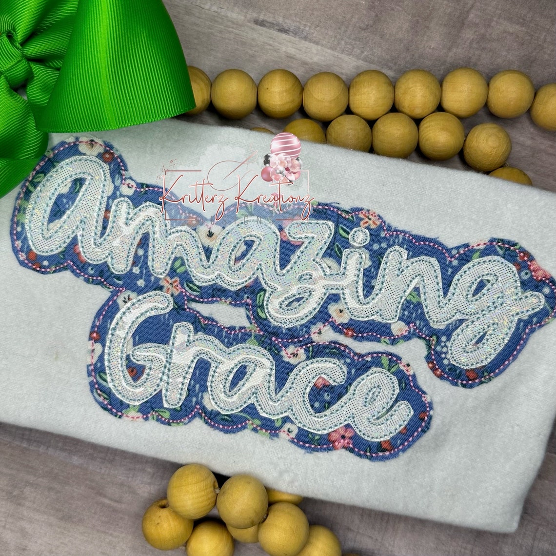 Amazing Grace Double Applique Design. Amazing Grace Offset Applique ...