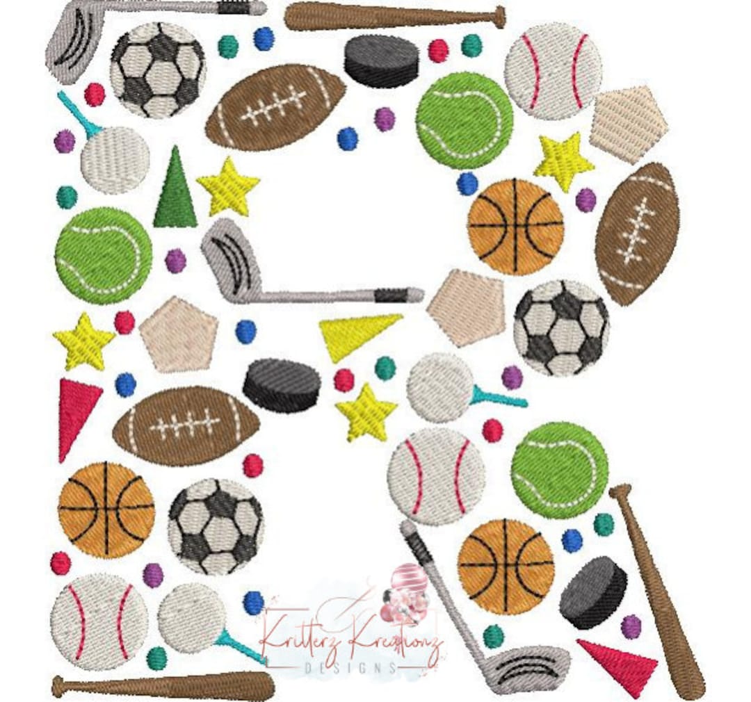 Sports Alphabet. Letter R Sports Balls. Soccer. Baseball. Basketball ...