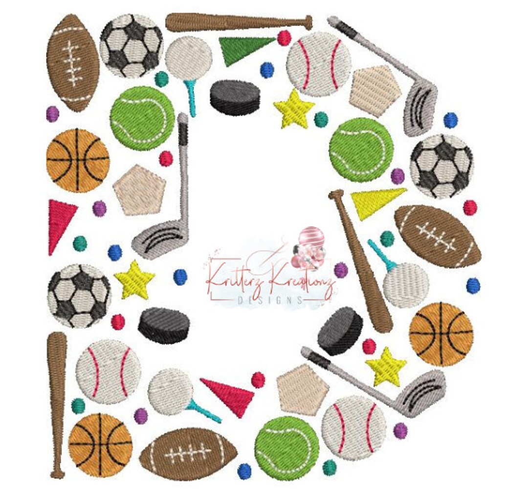 Sports Alphabet. Letter D Sports Balls. Soccer. Baseball. Basketball ...