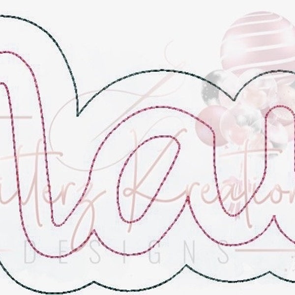 Applique Design - Etsy