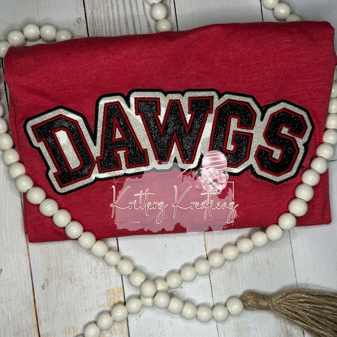 Dawgs Varsity Double Applique Design. Dawgs Varsity Offset Applique ...