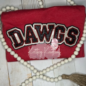 Dawgs Varsity Double Applique Design. Dawgs Varsity Offset Applique ...