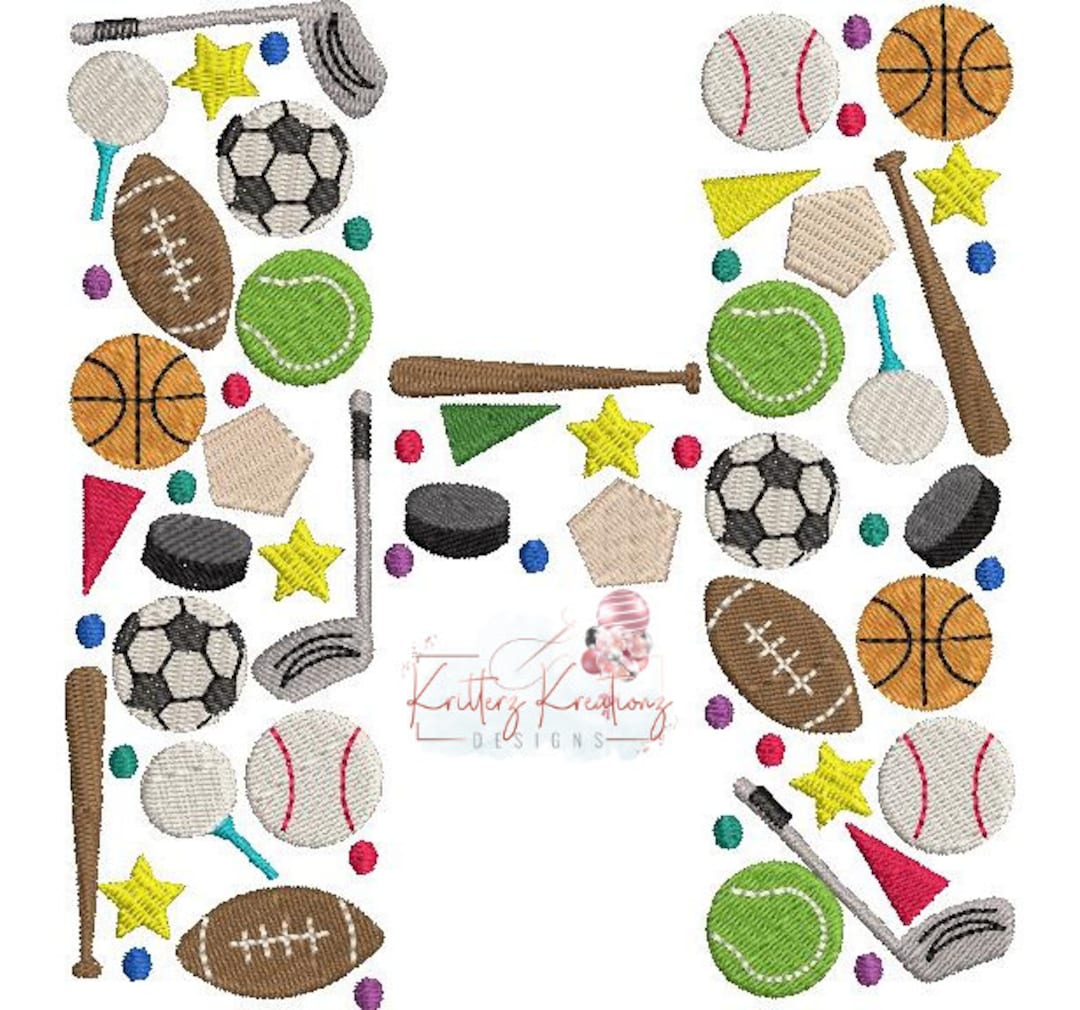 Sports Alphabet. Letter H Sports Balls. Soccer. Baseball. Basketball ...