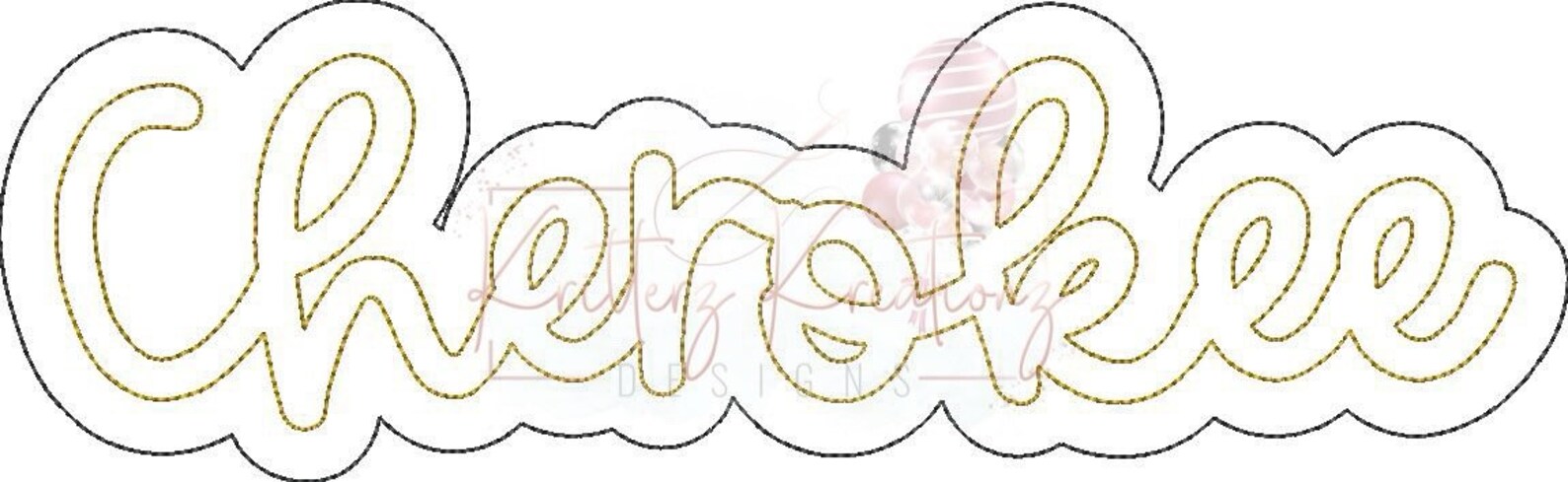 Cherokee Double Applique Design. Cherokee Offset Applique Design ...