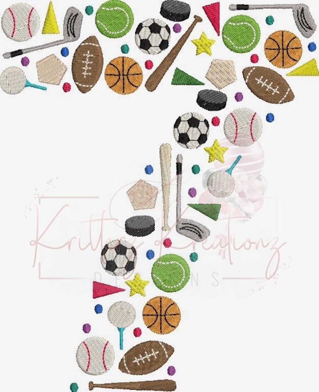 Sports Numbers. Number 7. Sports Balls. Soccer. Baseball. Basketball ...