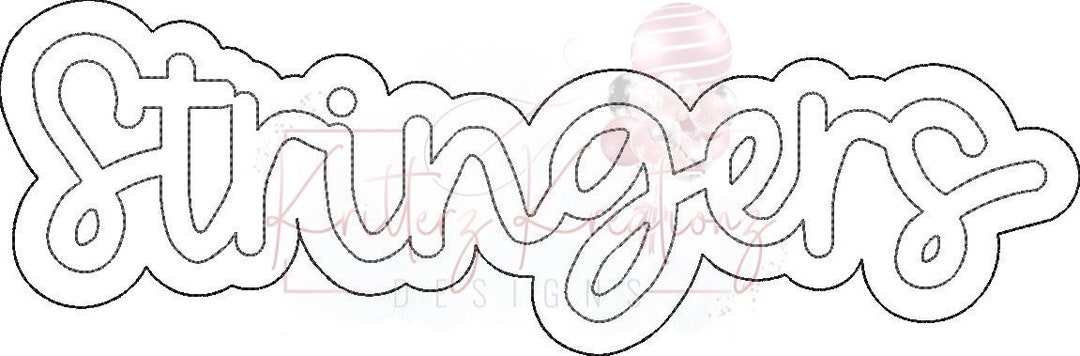 Stringers Double Applique Design. Stringers Offset Applique Design ...