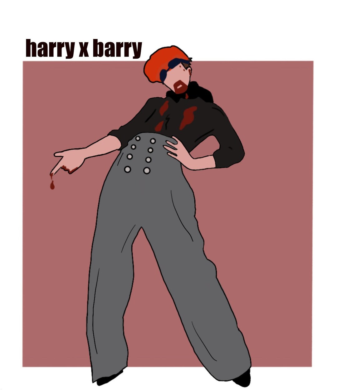 Harry X Barry / Bill Hader is Barry / Harry Styles / Fine Line - Etsy
