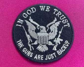 God We Trust Patch - Etsy