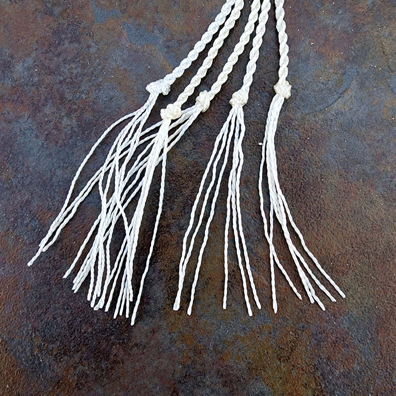 10 Nylon Replacement Popperscrackers for Whips. 10 White Nylon ...