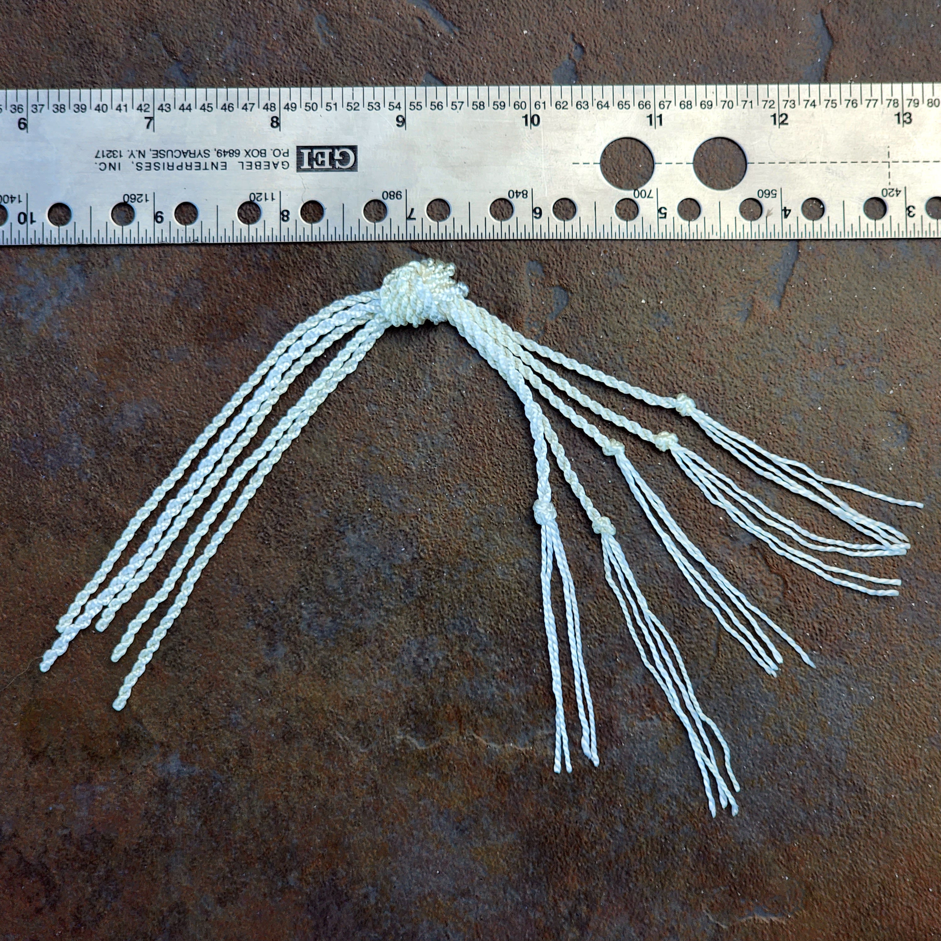 10 Nylon Replacement Popperscrackers for Whips. 10 White Nylon ...