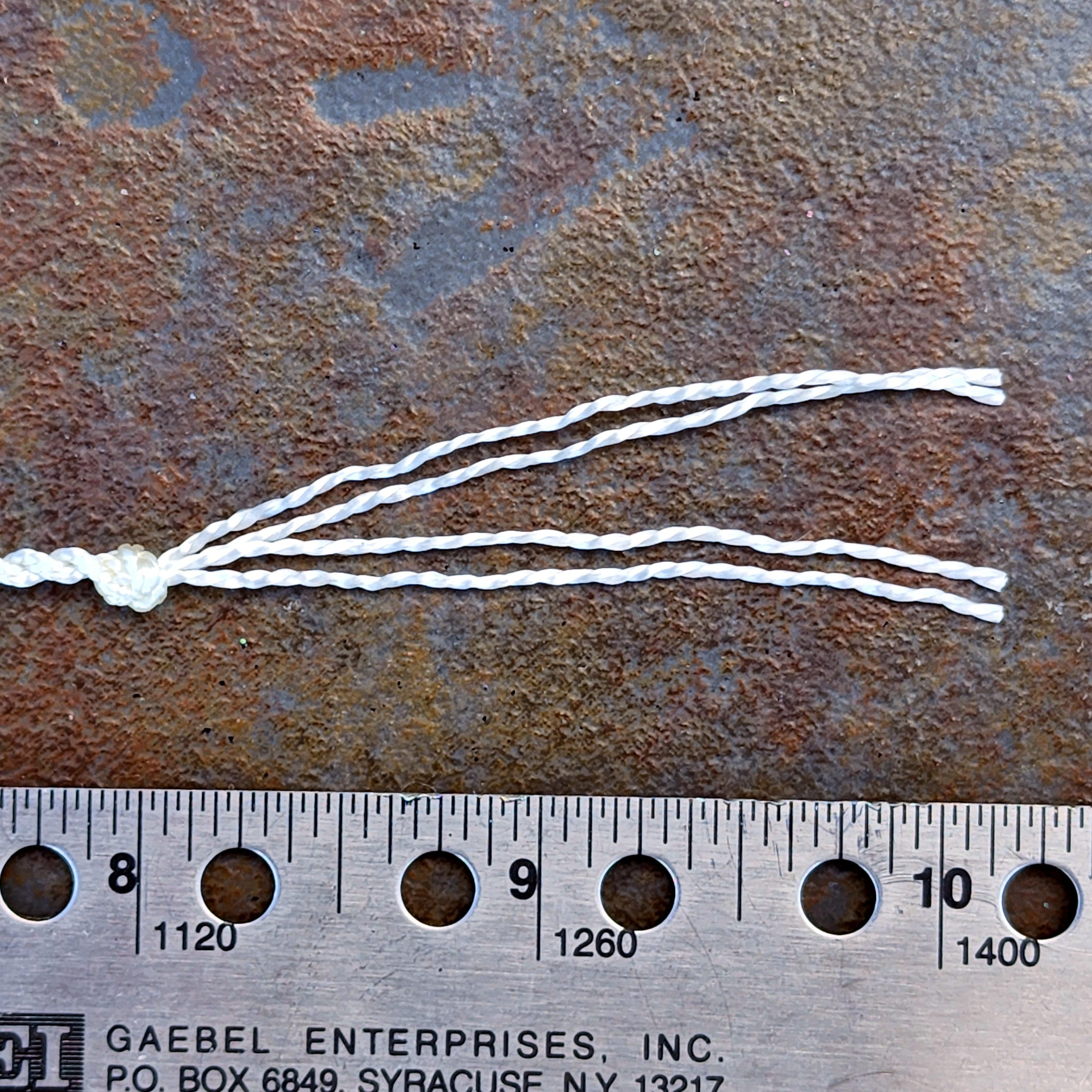 10 Nylon Replacement Popperscrackers for Whips. 10 White Nylon ...