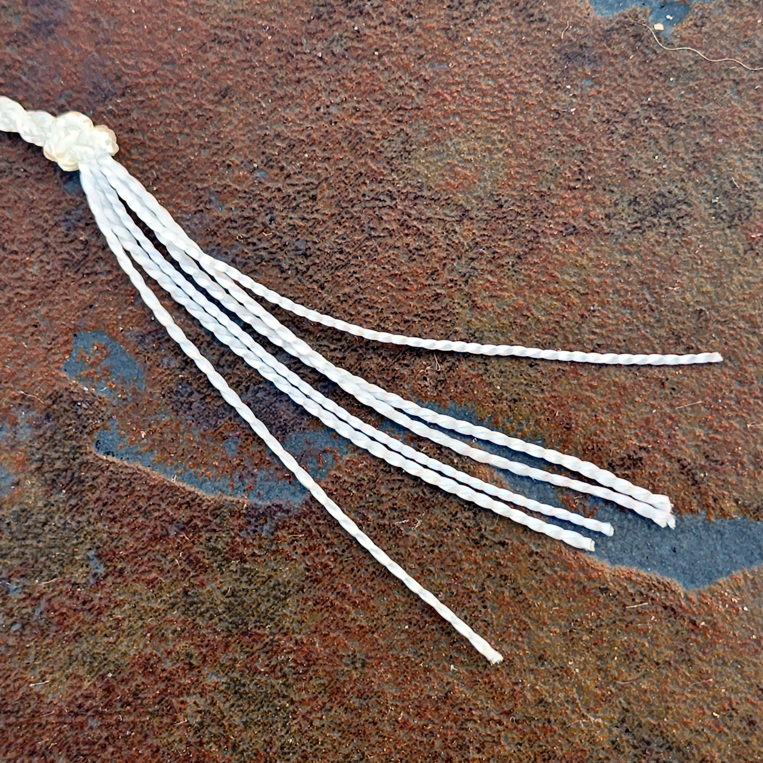 10 Nylon Replacement Popperscrackers for Whips. 10 White Nylon ...