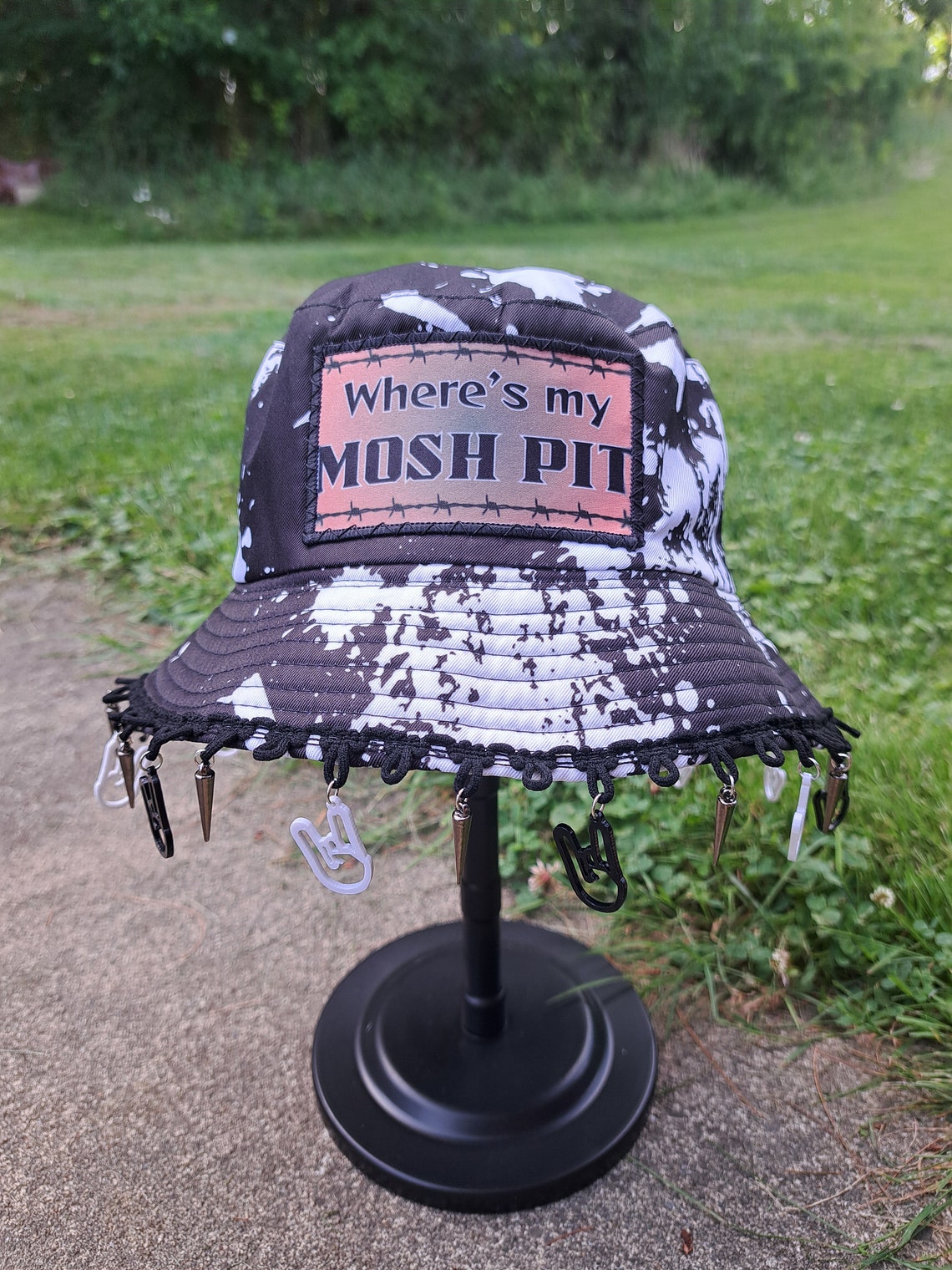 Where's My Moshpit - Shaq / DJ Diesel Patch / Festival Hat / Rave Hat ...