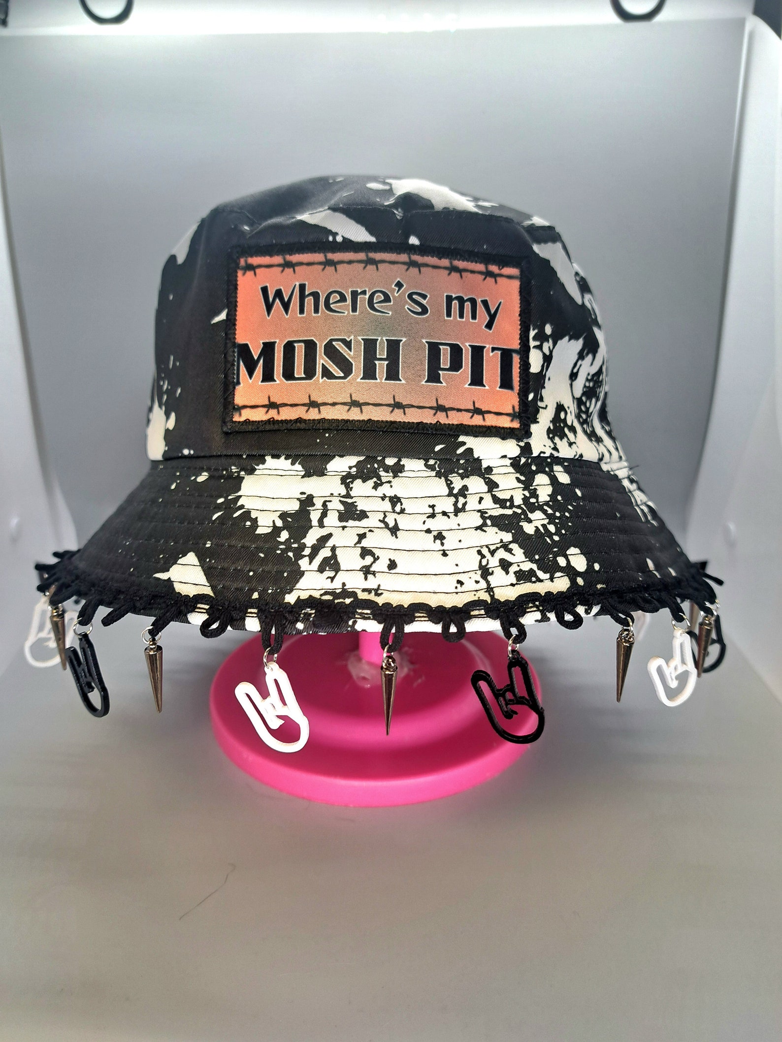 Where's My Moshpit - Shaq / DJ Diesel Patch / Festival Hat / Rave Hat ...
