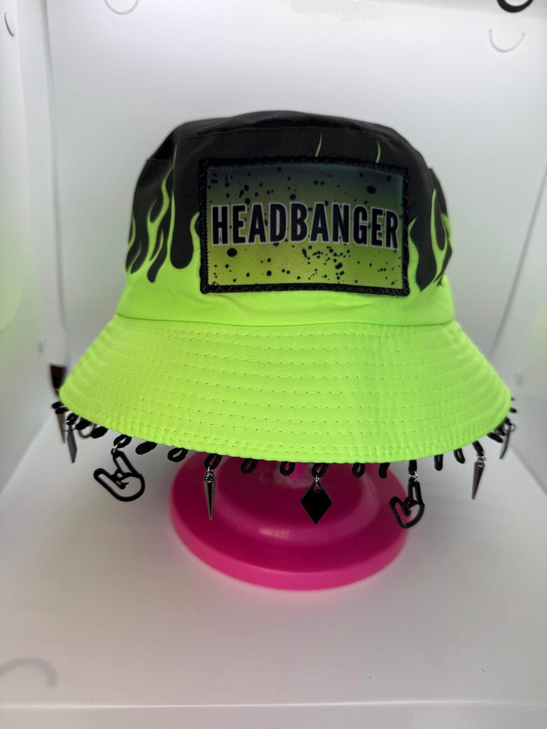 Headbanger Bucket Hat OPTION 2 / Festival Hat / Rave Hat - With or ...