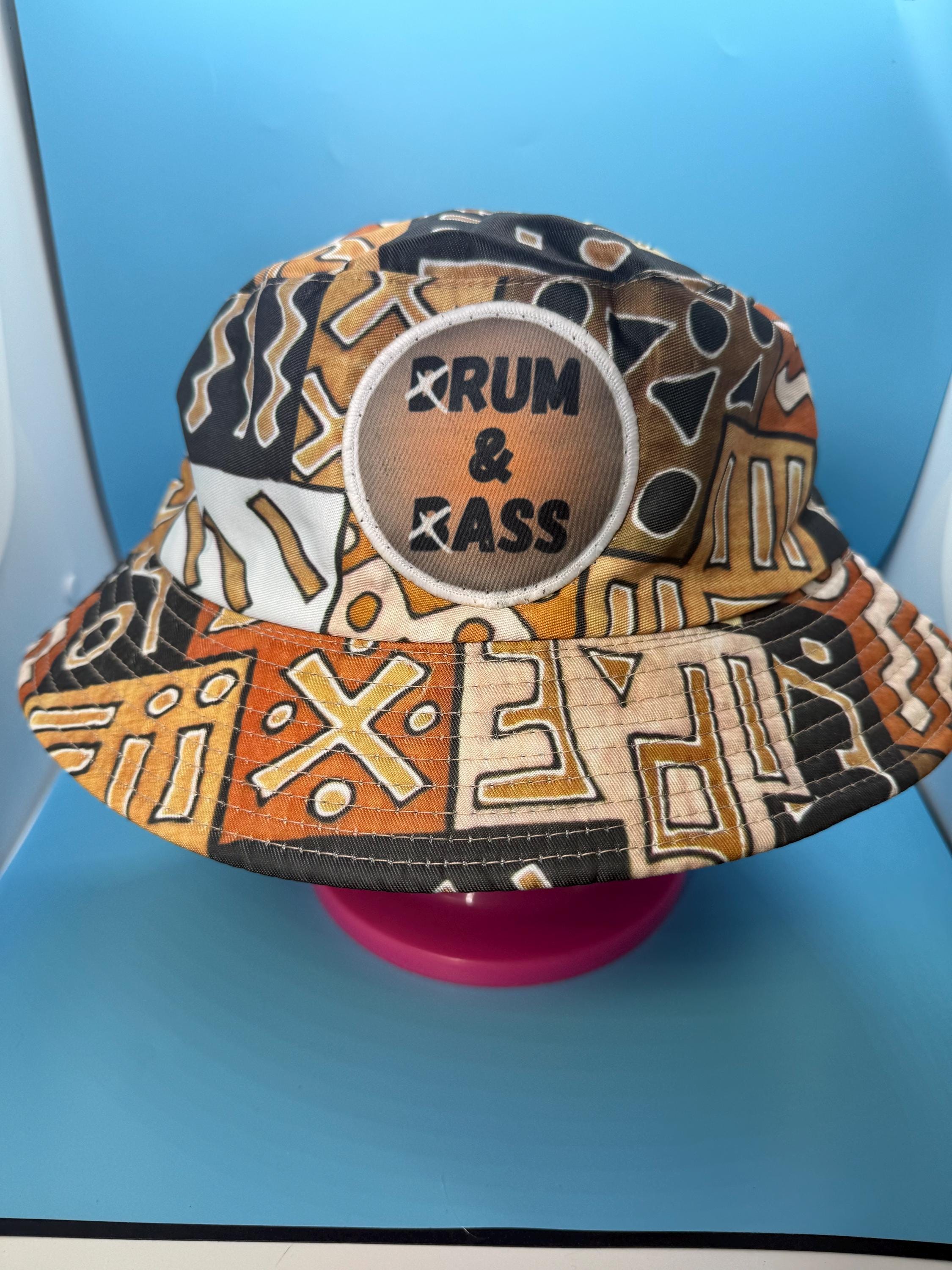 Drum and Bass (R&A) Bucket Hat / Festival Hat / Rave Hat - With or ...
